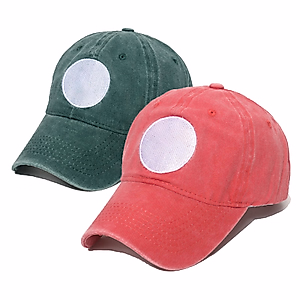 Avafierce Hats Anime Baseball Caps Coplay Hat for Adults Denim -Fade Vintage Wash Style Embroidery…