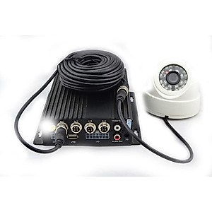 50ft 4-Pin Car Aviation Video Extension Cable for Truck Trailer Camper Bus Motorhome Vehicle Rearview Backup Monitor System CCTV System Camera Waterproof Shockproof 15M