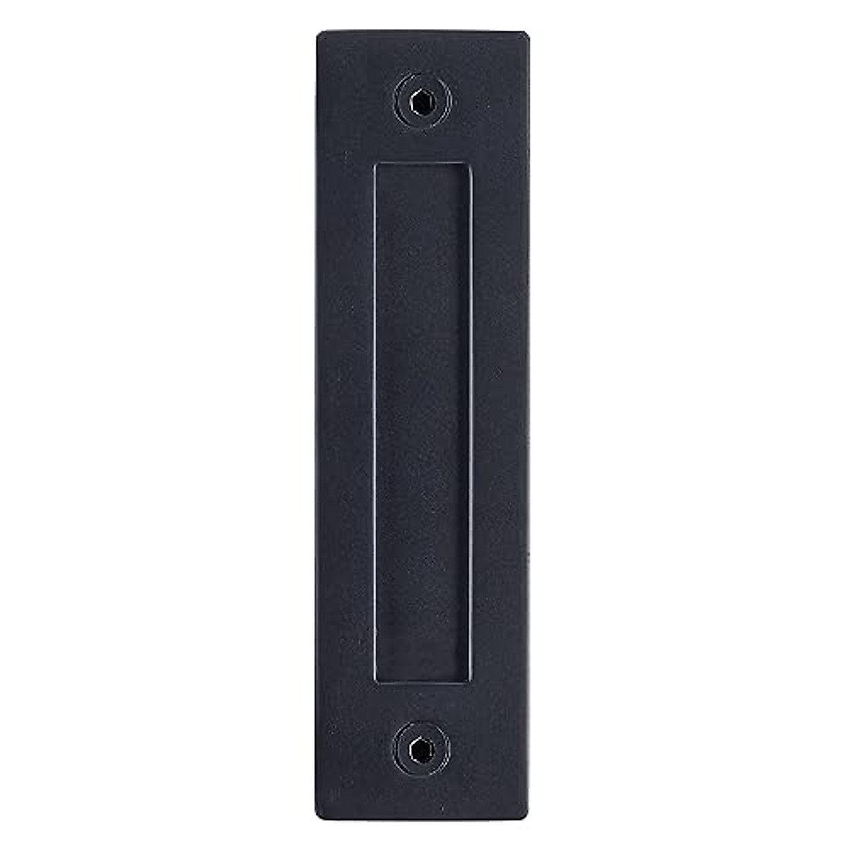 Wright Products Interior Pull and Flush Handle Set for Barn Doors, Matte Black