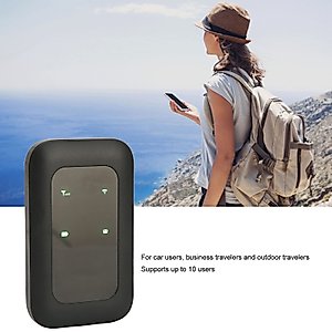 H806 Portable WiFi Mobile WiFi Hotspot, LED Smart Display, Multifunctional Card Inserted High Speed Mobile WiFi Hotspot for Car Outdoor Travel