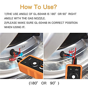 VXDAS GL50448 TPMS Relearn Tool Compatible for GM Chevy Tire Pressure Sensor Reset Activation Tool OEC-T5 for GM/Buick/Chevrolet/Cadillac/Nissan/Series Vehicles 2024 Edition