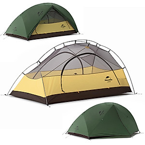 Naturehike Star River 2 Person Backpacking Tent, Waterproof Lightweight 2 Person Tent, Double Layer Ultralight Two Person Tent for Camping, Hiking, Cycling