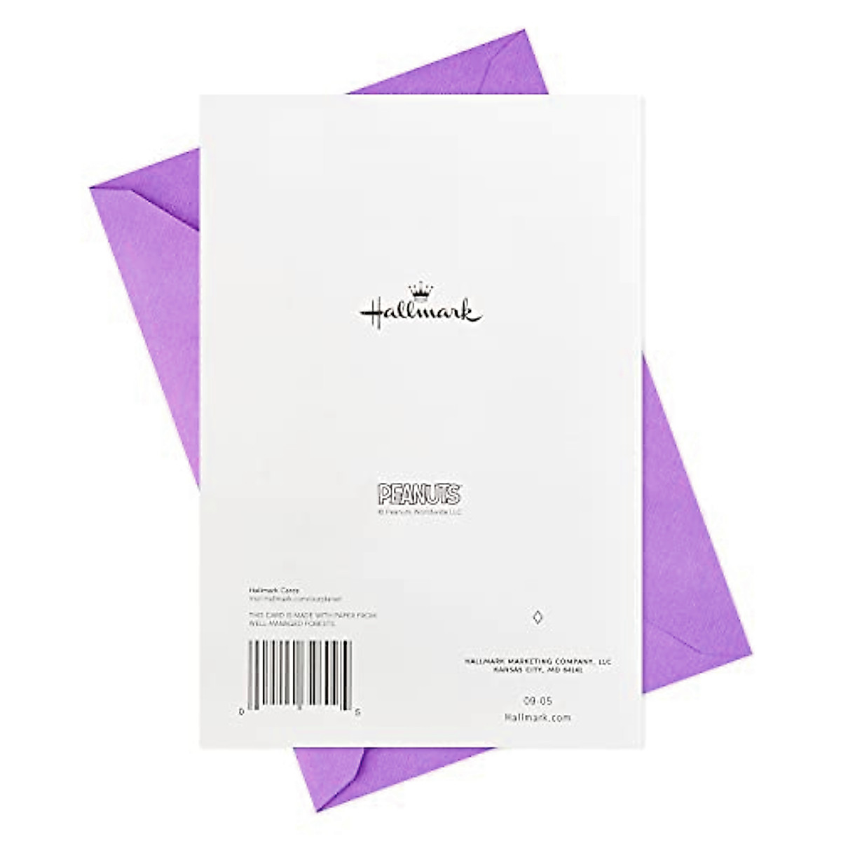 Hallmark Pop Up Peanuts Mothers Day Card or Birthday Card for Mom (Snoopy, Hugs and Kisses for You) (0599MBC7615)