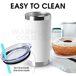 WARM HEART COLD Sorry for Having Great Tits and Correct Opinions On Everything Tumbler Travel Cups, Sensitive Reactive Stainless Steel 20oz Tumbler with Lid (Black 01)