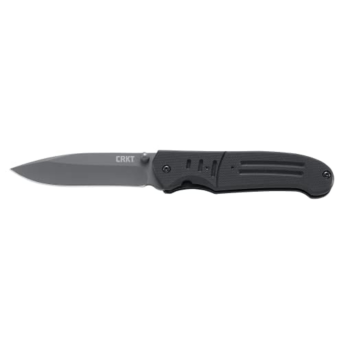 CRKT Ignitor T EDC Folding Pocket Knife: Assisted Opening Everyday Carry, Satin Blade, Thumb Stud, Liner Lock, G10 Handle, Pocket Clip 6860