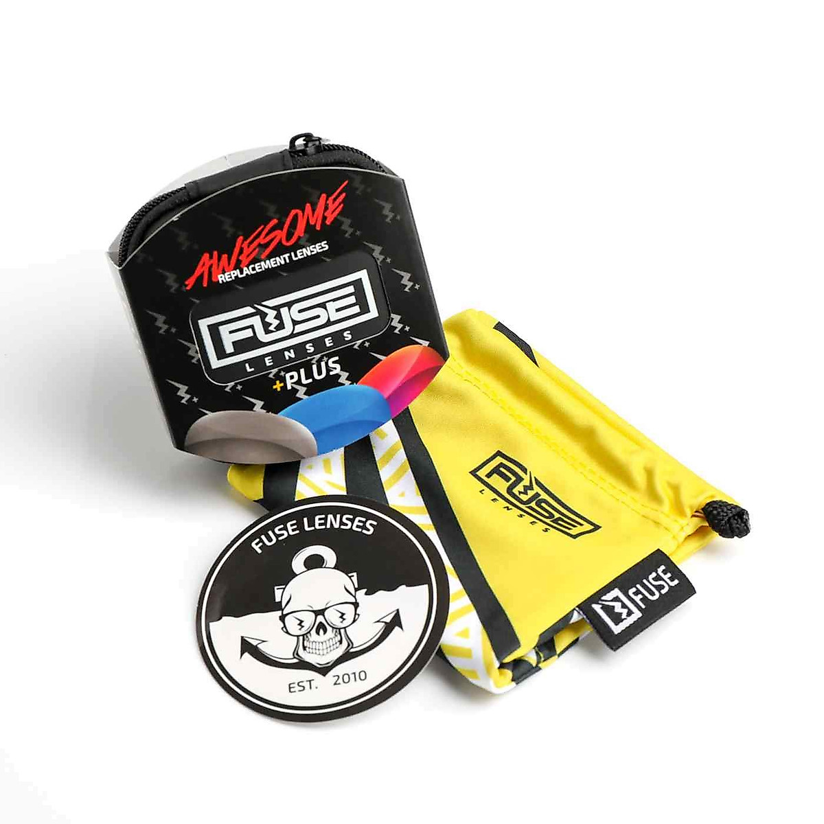 Fuse Lenses Compatible with Ray-Ban RB3016 Clubmaster (49mm)