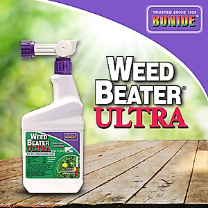 Bonide Weed Beater Ultra, 16 oz Ready-to-Spray Fast-Acting Protection Against Broadleaf Weeds in Warm & Cool Weather