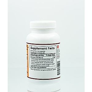 OHCO Stomach Chi - Chinese Herbal Supplement for Digestive Health - Strengthen & Restore Digestive System & Improve Function to Aid Stomach Relief - Natural Digestive Support - 60 Capsules