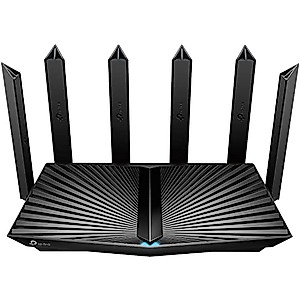 TP-Link - Archer 3200 Tri-Band Wi-Fi 6 Router - Black ARCHER-3200 (Renewed)