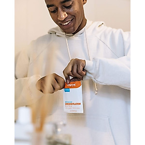 Carpe Underarm Antiperspirant and Deodorant, Pack of 3-WITH 3 FREE ON-THE-GO WIPES!