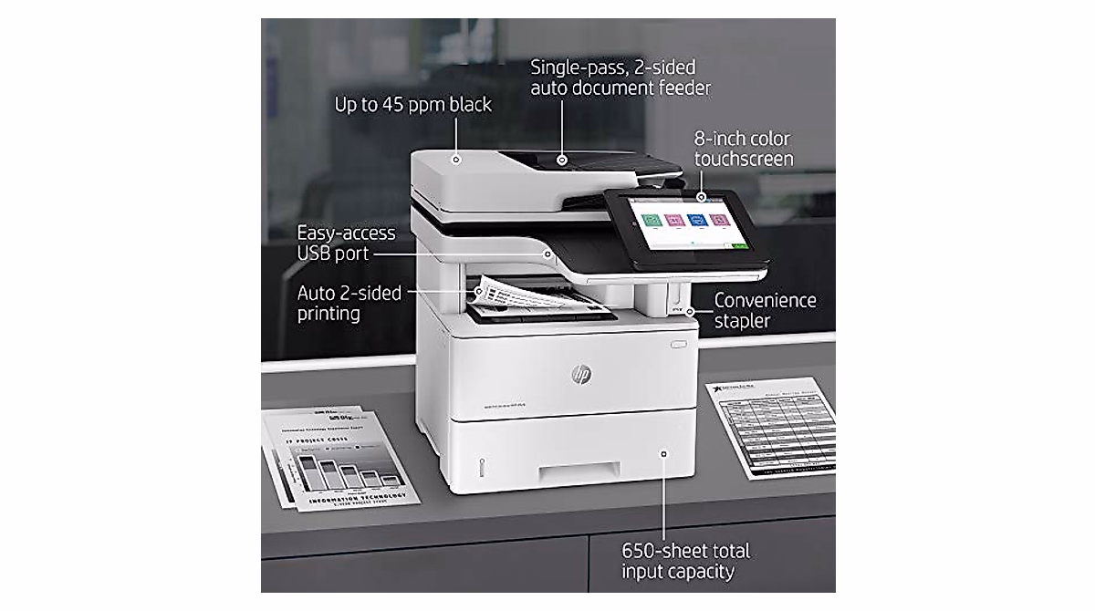 HP LaserJet Enterprise MFP M528f Secure Business Printer