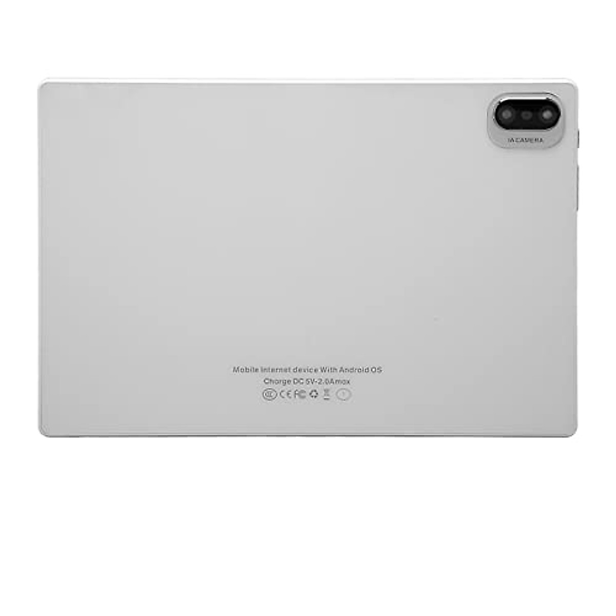 10.1in Tablet, 12GB RAM 256GB, 1920x1200 MT6755 8 Core, with Mouse Keyboard, 4G Call 5G WiFi, 8800mAh Battery 100‑240V US Plug (White)