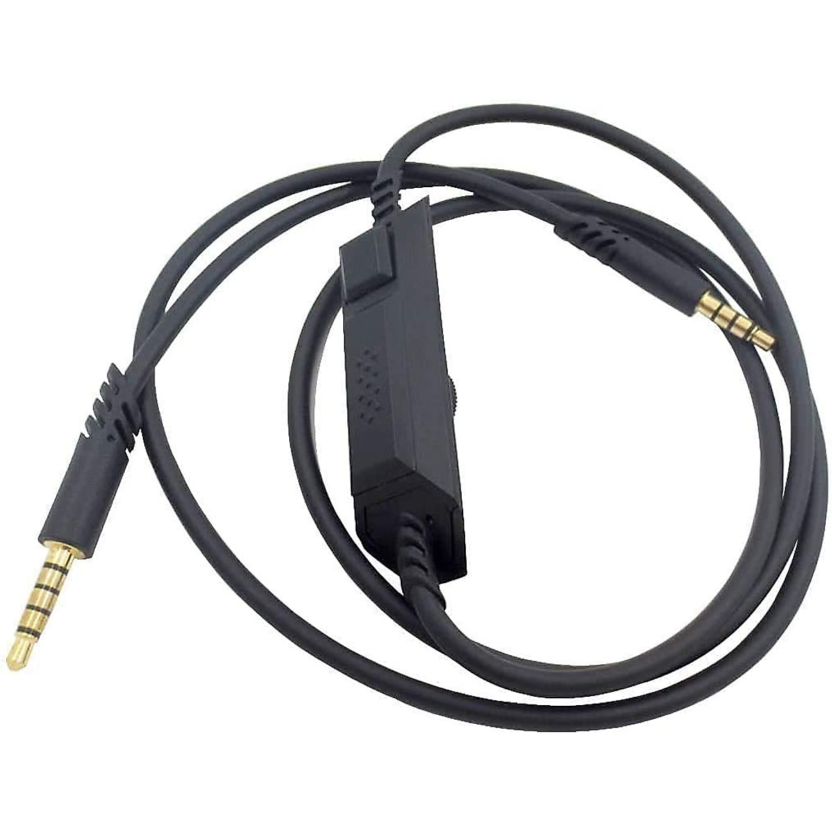 Tobysome A50 Replacement Cable Headphone Cable Audio Cord with Volume Control and Microphone Compatible with Astro A10/A20/A30/A50/A40/A40TR Gaming Headset to Xbox One PS4 Controller