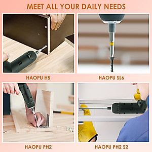 ANBEISTEE 5Nm Electric Screwdriver Set, 3.6V Rechargeable Cordless Screwdriver Kit, Torque Adjustable, Pivoting Handle, LED Light, Carrying Case, Suitable for Home DIY, Repair Tool Kit