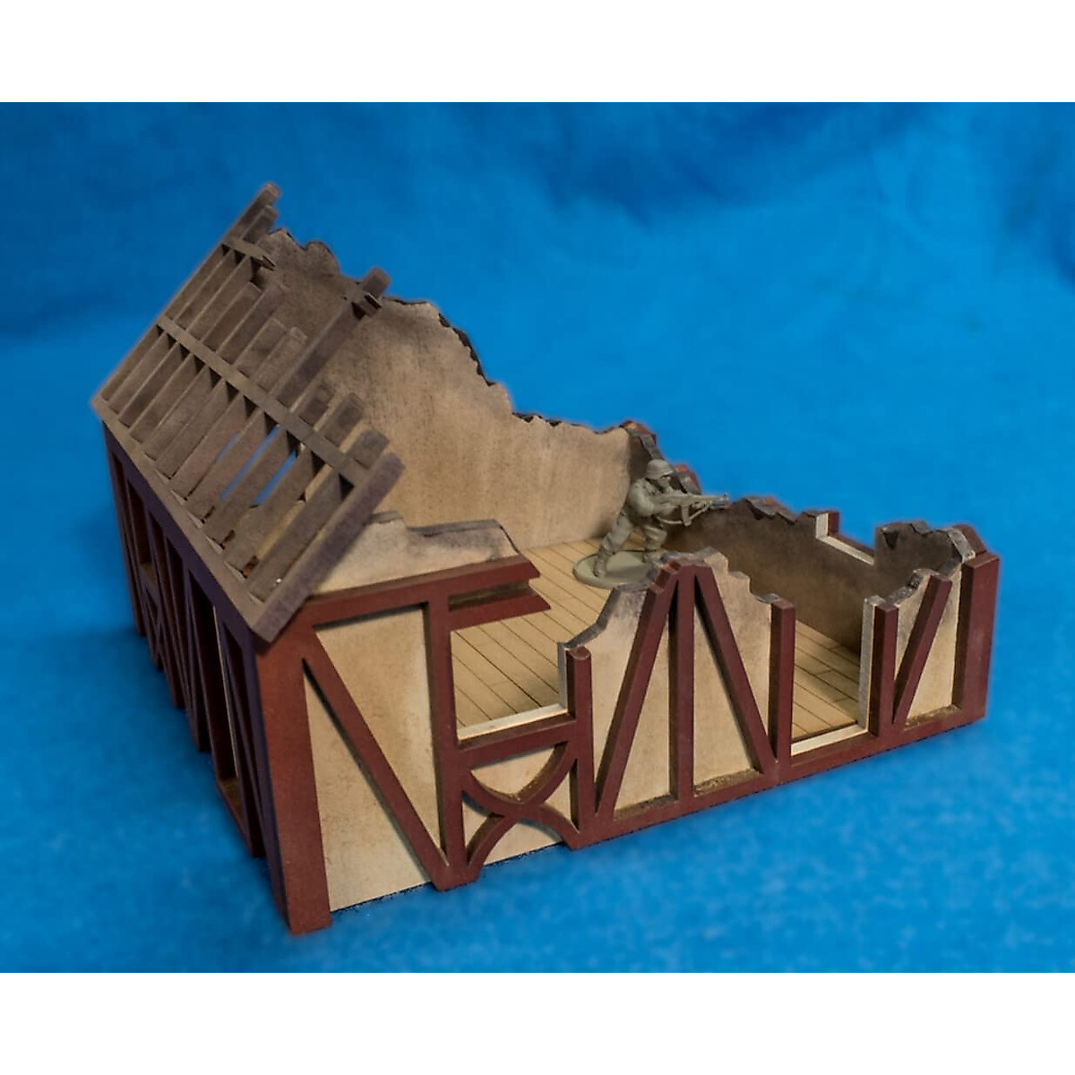 GameCraft Miniatures 28mm Small Half Timber House - 28MMDF550