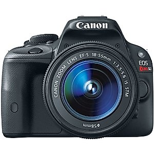 Canon EOS Rebel SL1 18.0 MP CMOS Digital SLR with 18-55mm EF-S is STM Lens