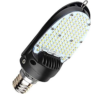OSTEK LED Shoebox Area Corn Light Bulb 54W LED Retrofit Kits 5000K E39 Rotatable Mogul 7560LM LED Commercial Lighting - Post Street Light Security Lights Parking Light LED Paddle Bulb, UL DLC