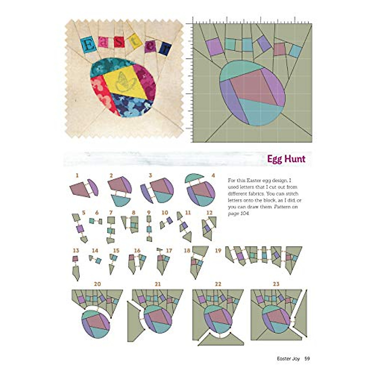 Sewing Scrap Blocks with Character (Landauer) 60 Fresh, Modern Patchwork Patterns for Quilters, including a Baby Dragon, a Unicorn, Cats, Snowmen, Santa, Dracula, Witches, and More; Full-Size Patterns