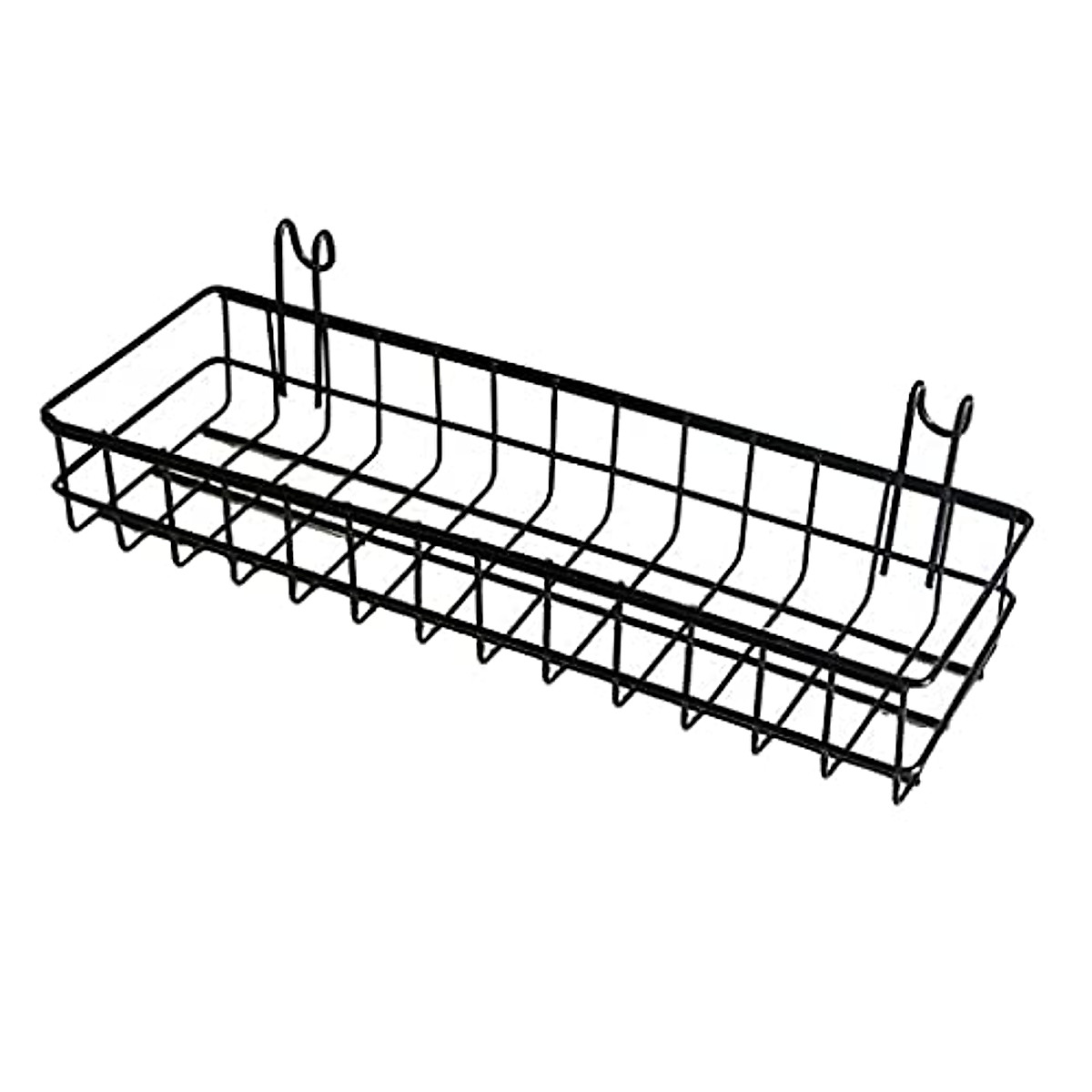 Prettyia 3 pieces Metal Wire Basket Rack Mountable Wire Organizer Storage Flower Pot Display Decor