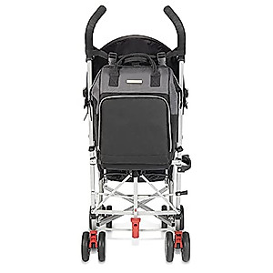 Bananafish Diaper Bag - Multi-Function Design Nappy Bag for Baby Care or Travel - Carry or Wear as Backpack - Large Capacity in Trendy, Stylish Design, Black/Grey, one Size