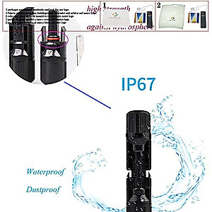 10Pairs Connector Solar Connector Solar Panel Connectors Male Female IP67 TUV 1000Vdc UL 600Vdc Solar