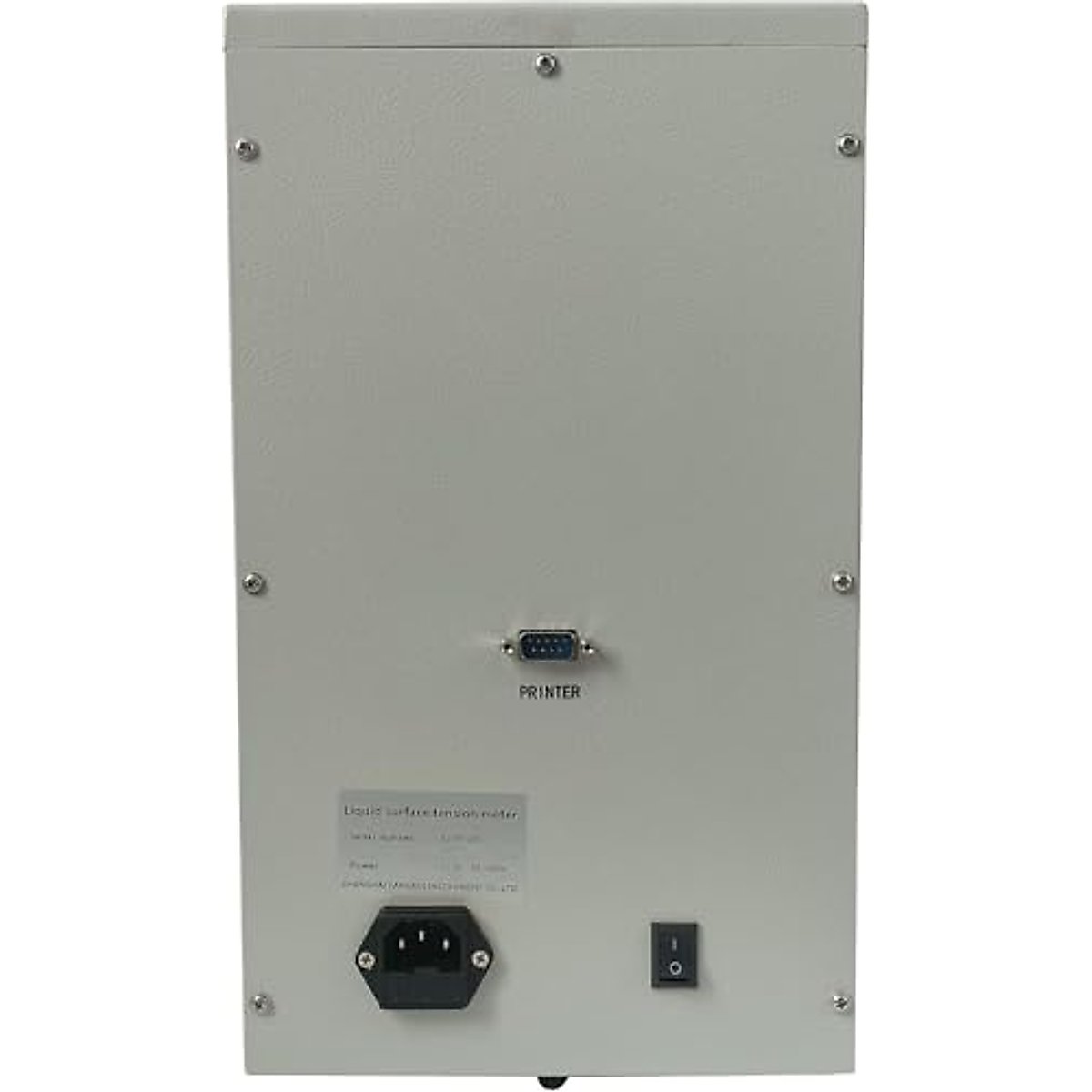 VTSYIQI Automatic Liquid Surface Tensiometer Du Nouy Tensiometer Automatic Interfacial Tension Meter Tester With Platinum Plate Method Accuracy 0.01mN/m Measuring Range 0 to 1000mN/m