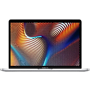 2019 Apple MacBook Pro with 1.7GHz Intel Core i7 (13-inch, 16GB RAM, 512GB SSD Storage) (QWERTY English) Silver (Renewed)