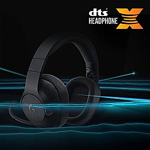 Logitech G433 7.1 Wired Gaming Headset with DTS Headphone: X 7.1 Surround for PC, PS4, PS4 PRO, Xbox One, Xbox One S, Nintendo Switch – Triple Black