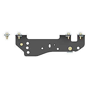 CURT 16448 5th Wheel Installation Brackets, Select Ford F-250, F-350, F-450 Super Duty, CARBIDE BLACK POWDER COAT