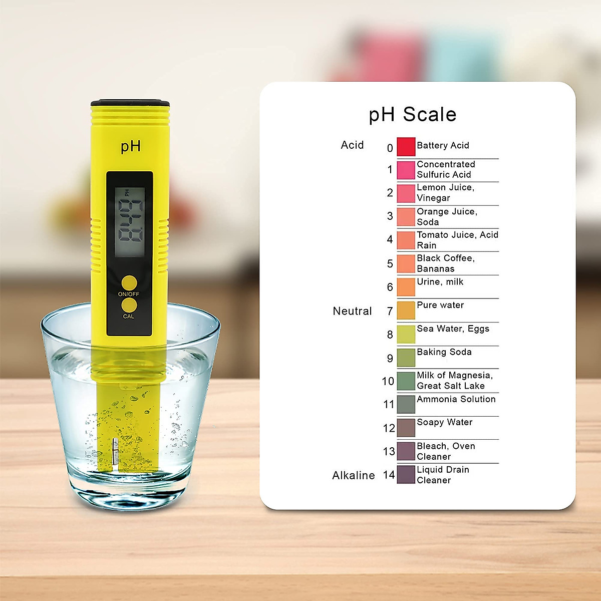 Water Quality Tester, Digital TDS, EC & Temperature Meter 3 in 1 and Digital PH Meter, 0-9999ppm