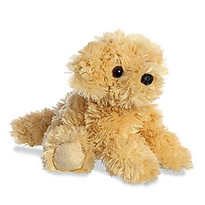 Aurora® Adorable Mini Flopsie™ Ginny Goldendoodle™ Stuffed Animal - Playful Ease - Timeless Companions - Gold 8 Inches