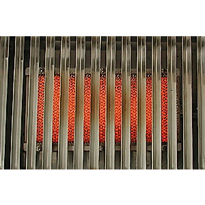 Solaire SOL-IR17BWR Anywhere Portable Infrared Warming Rack Gas Grill, Stainless Steel