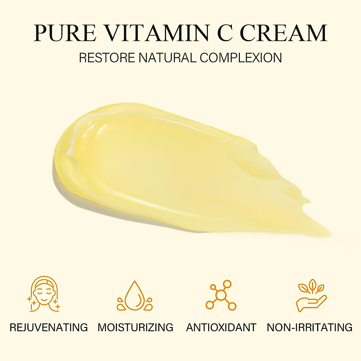 Vitamin C Face Moisturizer, Turmeric Vitamin C Face Cream, Anti-aging ...
