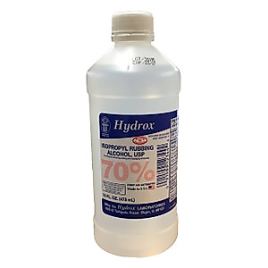 Hydrox 70% Isopropyl, Rubbing Alcohol, 16 oz