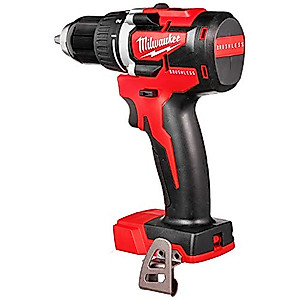 Milwaukee M18 18-Volt Lithium-Ion Brushless Cordless 1/2 Inch Compact Drill/Driver (Tool-Only) 2801-20
