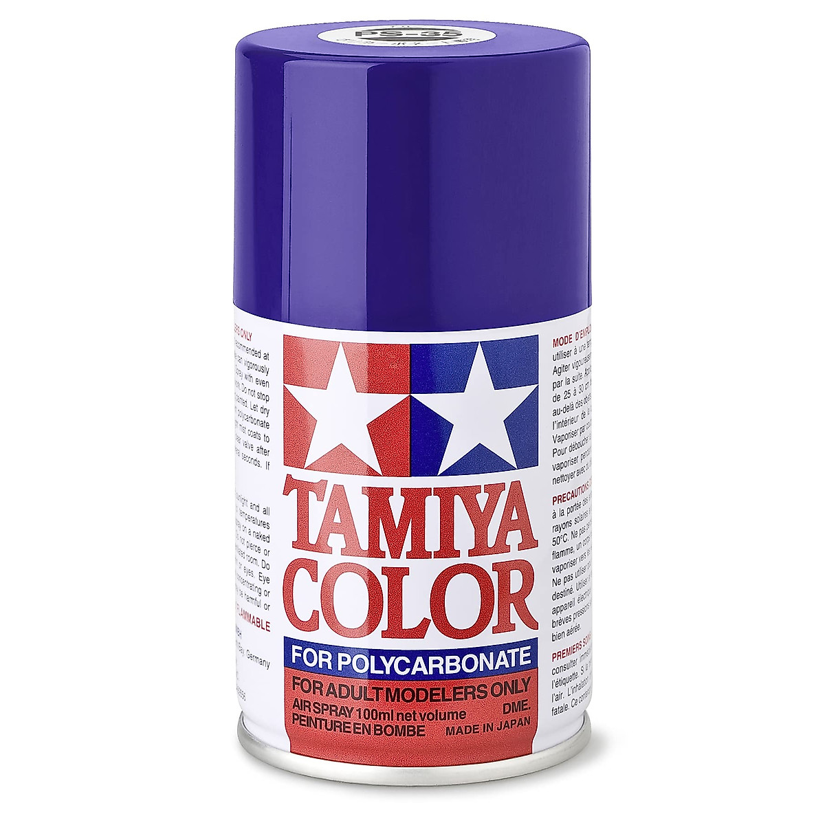 Tamiya Polycarbonate Colour Spray PS35 Violet Blue