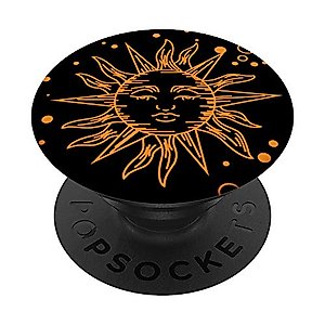 Neil deGrasse Tyson Sun Ilustration PopSockets Stand for Smartphones and Tablets PopSockets PopGrip: Swappable Grip for Phones & Tablets