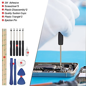 LCD Display Replacement for Huawei Y9 2019 Enjoy 9 Plus JKM-LX1 JKM-LX2 JKM-LX3 6.5" Touch Screen Digitizer Full LCD Assembly with Tools (Black, Cog)