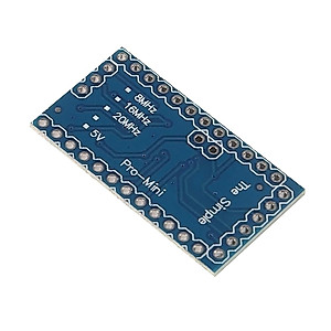 AITRIP 3pack PRO Mini Atmega328P-AU 5V/16MHz Development Board Microcontroller Bootloadered with Pin Headers for Arduino (3pcs)