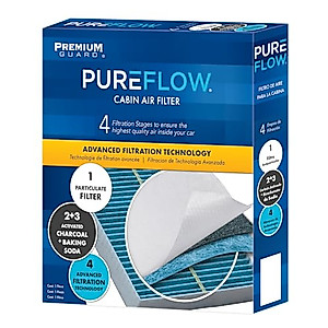 Pureflow Cabin Air Filter PC5840X | Fits 2016 Volvo S60 Cross Country, 2015-13 XC70, 2014 XC90