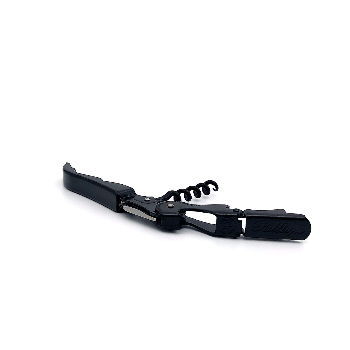 Pulltap's Genuine Classic 500 Corkscrew Wine Key Bottle Opener (Black/Black)
