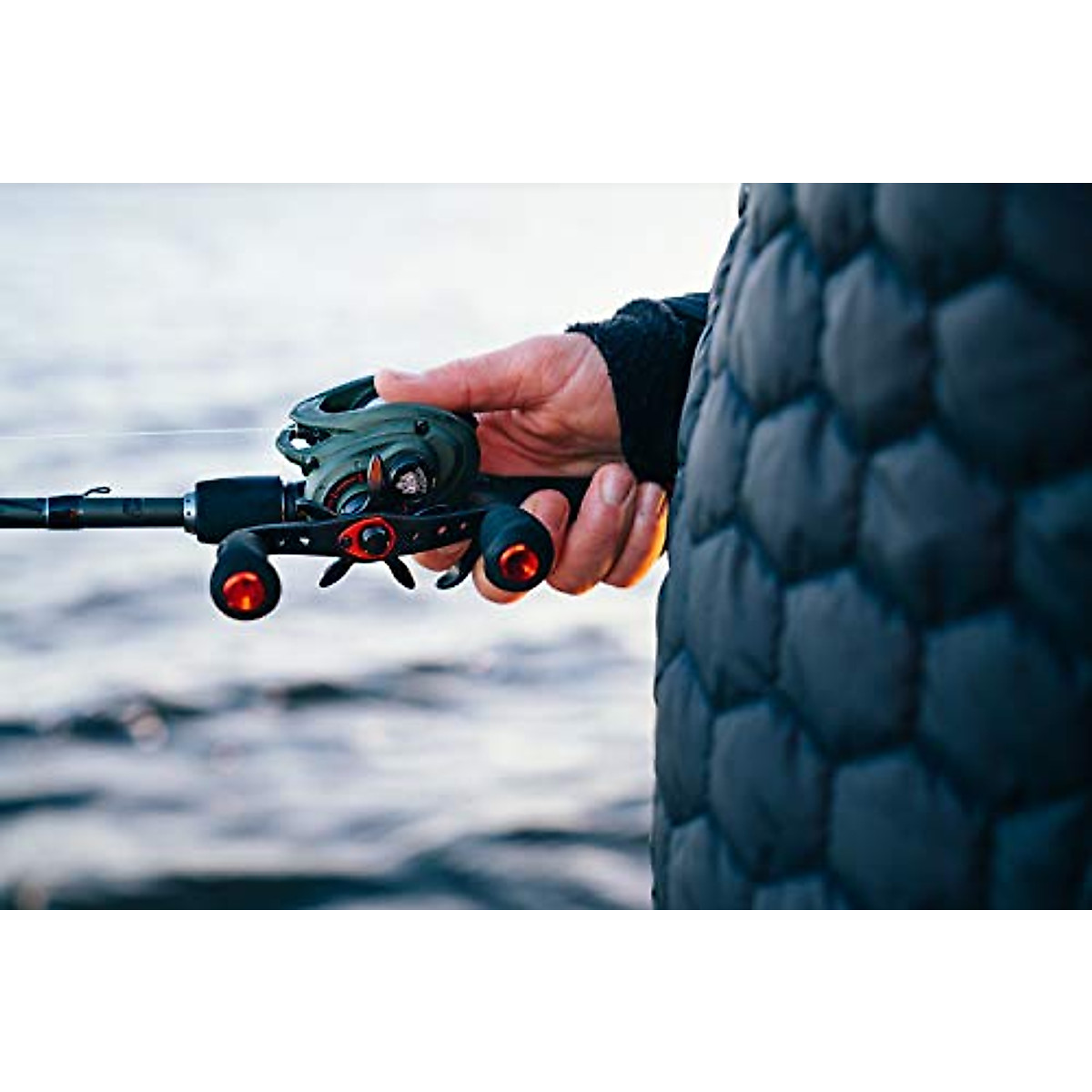 Abu Garcia Zata Baitcast Low Profile Fishing Reel, Green