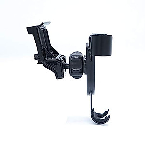 Beerte Car Phone Holder fit for Toyota Corolla 2020-2023,Corolla Cross 2022-2023,360 °Rotation Adjustable Car Air Vent,Auto Dashboard Cell Phone Mount fit for Any inches Mobile Phone (Alloy-Black)