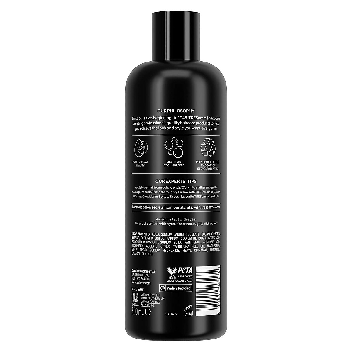 Tresemme Shampoo Deep Cleansing 500Ml