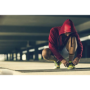 ABIRAM Foot Sleeve (Pair) with Compression Wrap, Ankle Brace For Arch, Ankle Support, Football, Basketball, Volleyball, Running, For Sprained Foot, Tendonitis, Plantar Fasciitis