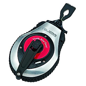Tajima CR401S Chalk-Rite Dura Reel and Premium Braided Line with Fast-Rewind System, 1 mm x 30 m