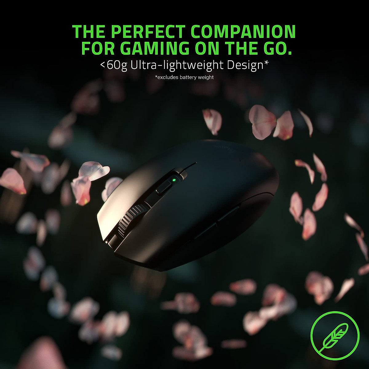 Razer Orochi V2 Mobile Wireless Gaming Mouse: Ultra Lightweight - 2 Wireless Modes - Up to 950hrs Battery Life - Mechanical Mouse Switches - 5G Advanced 18K DPI Optical Sensor - Strike Edition