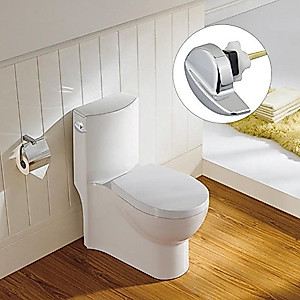 Owfeel Toilet Handle Replacement Universal Toilet Tank Flush Lever Deluxe Side Mount Brass Toilet Handle Fit Most Toilets