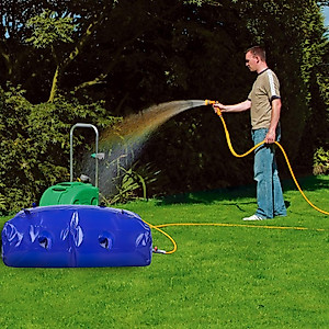 Water Bladder Storage Containers,240L/63Gallon Portable Fresh Water Storage Tank,Bathtub Water Storage Bladder Barrel Bag for Drought Resistance Fire Protection Agricultural Irrigation Outdoor