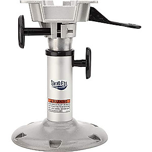 Attwood 2385400 Swivl-Eze Adjustable-Height Boat Seat Pedestal 14-Inch to 20-Inch